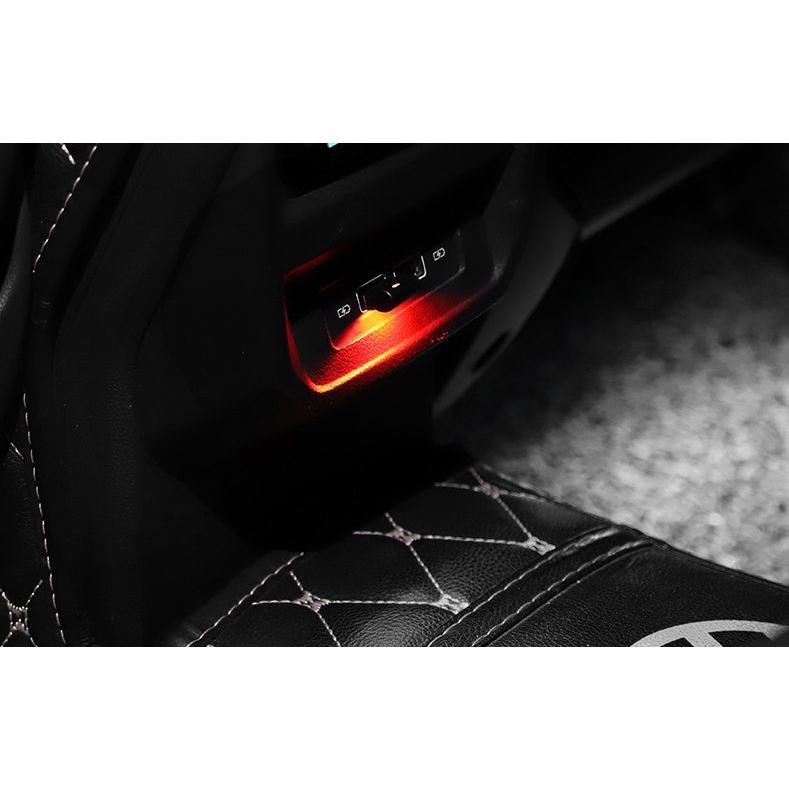 USB LEDライト 車内 インテリア ライト 内装 装飾 イルミネーション グラデーション カー用品 照明 コンパクト 簡単取付け 補助照明 車内照 : KAWAeMON - 通販 ...