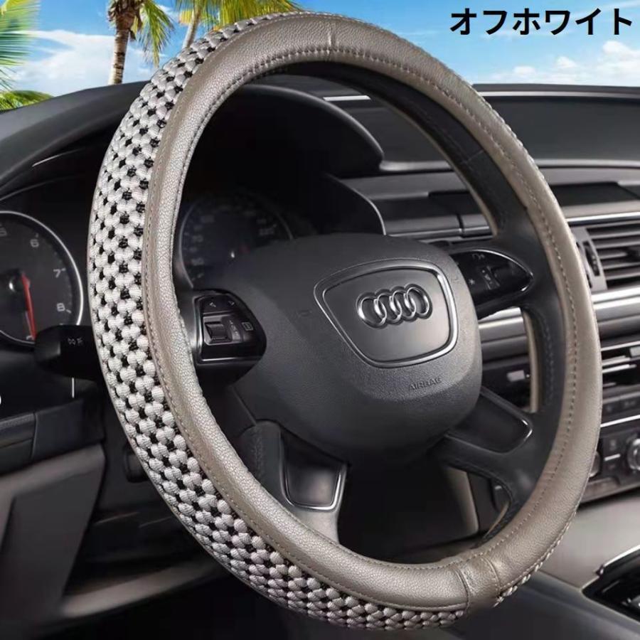 ハンドルカバー ステアリングカバー 36 38 40 42 45 47 50cm O型 マイクロファイバーレザー 通気性 内装用品 軽自動車 普通車 : KAWAeMON - 通販 ...