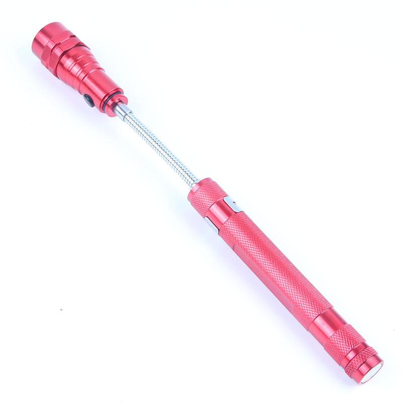 LED懐中電灯 ペンライト ハンディーライト マグネット付き クリップ付き 小型 伸縮自在 伸びる 曲がる 携帯 持ち運び DIY 工具 作業用 整備 : KAWAeMON - 通販 ...