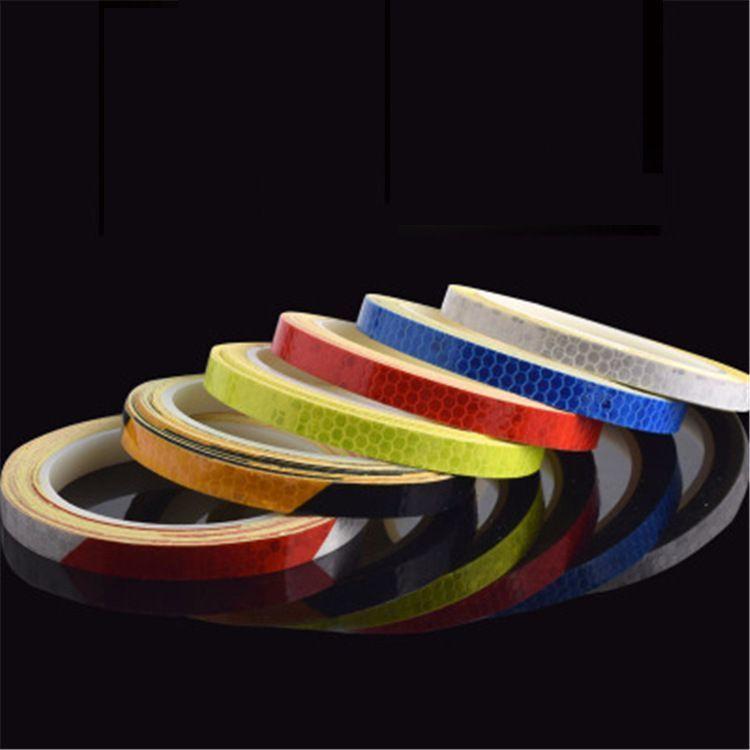 反射テープ 8m リフレクター シール ステッカー 蛍光 目印 夜間 事故防止 車 自転車 バイク 追突防止 散歩 工事現場 : KAWAeMON - 通販 - Yahoo!ショッピング