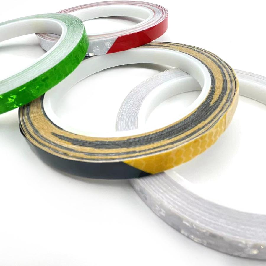 反射テープ 8m リフレクター シール ステッカー 蛍光 目印 夜間 事故防止 車 自転車 バイク 追突防止 散歩 工事現場 : KAWAeMON - 通販 - Yahoo!ショッピング