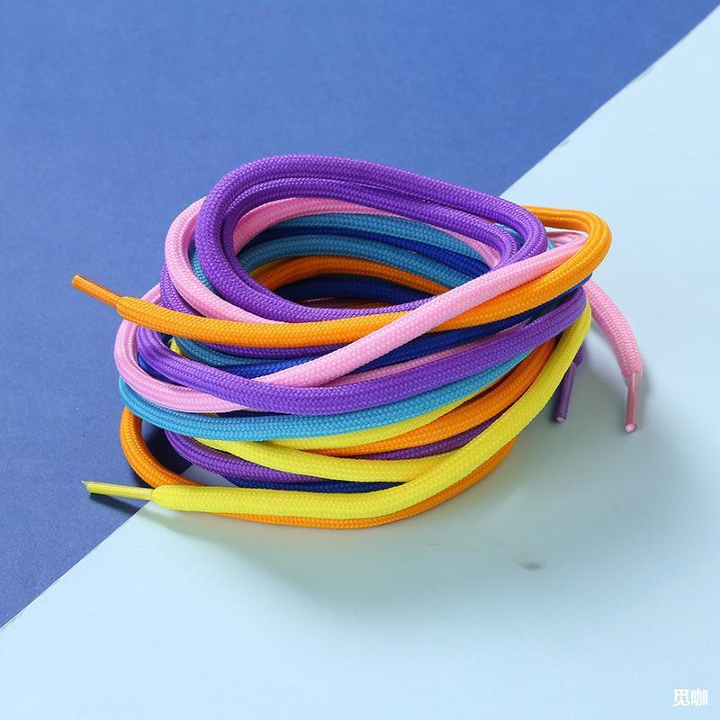 靴紐 2本組 シューレース 120cm 1ペア 丸型 くつ紐 靴ひも 付替え用 交換用 スペア スニーカー 紐靴 レースアップシューズ ブラック ベー : KAWAeMON - 通販 ...