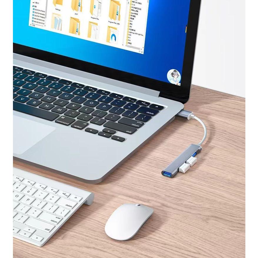 USBハブ HUB USB3.0 TYPE-C タイプA 4ポート ケーブル バスパワー パソコン スマホ 高速データ転送 拡張 : KAWAeMON - 通販 - Yahoo!ショッピング