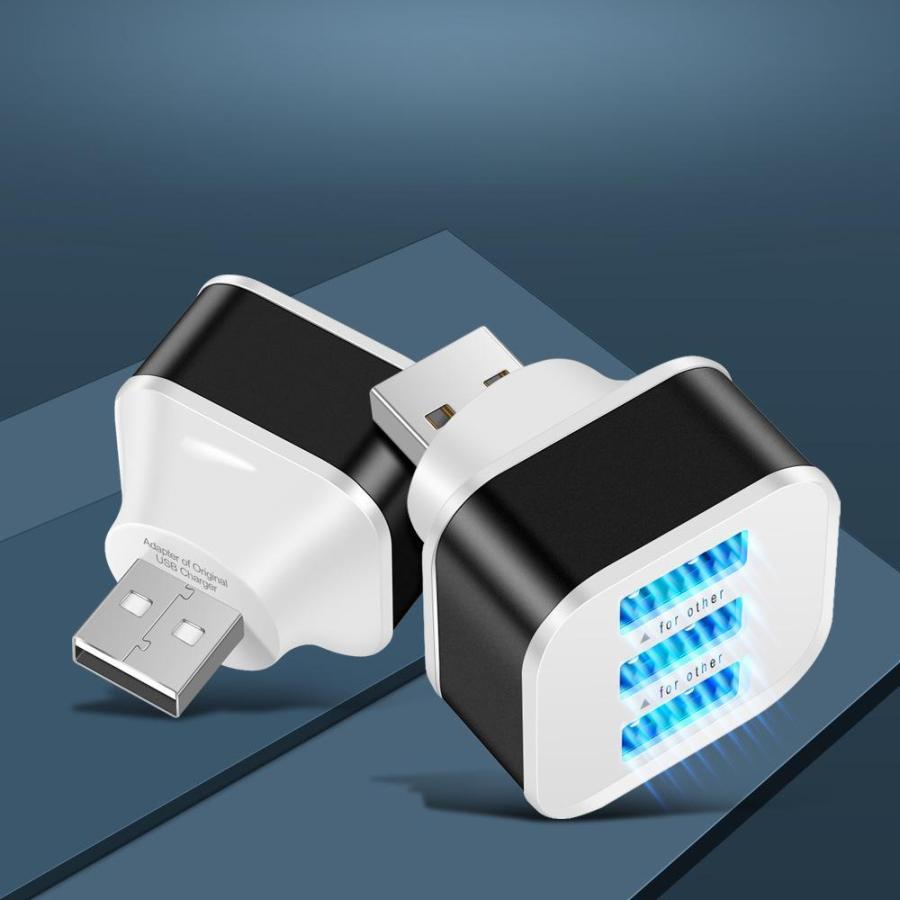 USB2.0ハブ 3ポート 3port 増設 コードなし ケーブルなし コンパクト シンプル パソコン ノートパソコン PC USBポート 直挿し 携 : KAWAeMON - 通販 ...