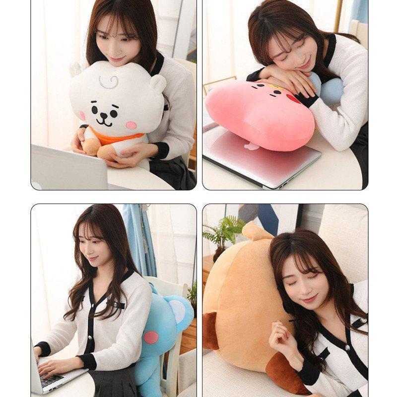 BT21 グッズ ぬいぐるみ BTS 大きい ふわふわ 芸能人 韓流 座り姿 かわいい 萌えグッズ 応援 誕生日 子供 プレゼント ギフト 25cm 35cm 45cm : S type ...