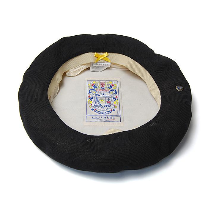 LAULHERE 帽子 ベレー帽 ローレール コットンベレー MAXI PLUMA マキシプルマ 春夏 ユニセックス ロレール 大きいサイズの帽子アリ 小さいサイズの帽子 24ss : 川淵 ...