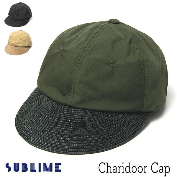 SUBLIME 帽子 コンビキャップ サブライム Charidoor Cap ユニセックス 春夏 メール便配送可 24ss : 川淵帽子店 ...