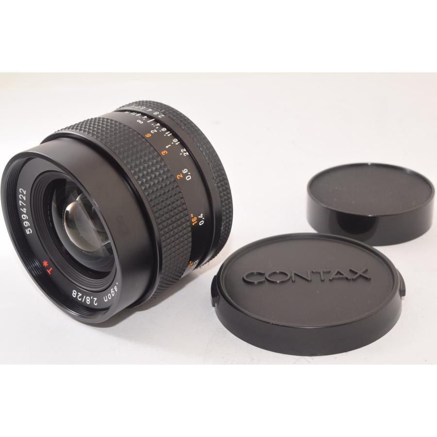 ★美品★ CONTAX コンタックス Carl Zeiss Distagon T* 28mm F2.8 AEJ 2505007 ...