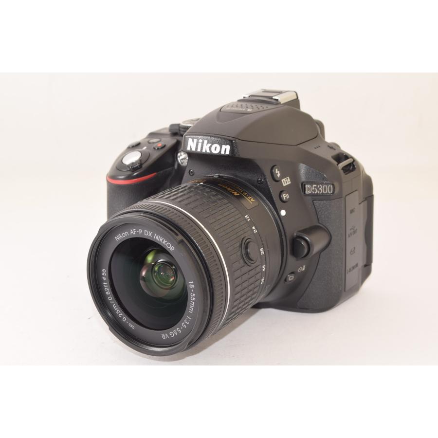 ★極上品★ Nikon ニコン D5300 + AF-P 18-55mm VR レンズキット ショット数14015回 2506068 : KawachiCamera ヤフー店 - 通販 ...