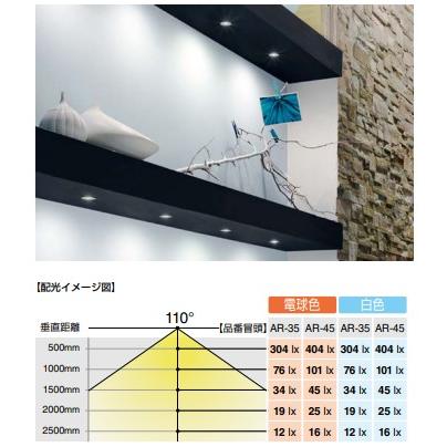 AR-45-LED-3W-SS-WW : 1751年創業 河長ヤフー店 - 通販 - Yahoo!ショッピング