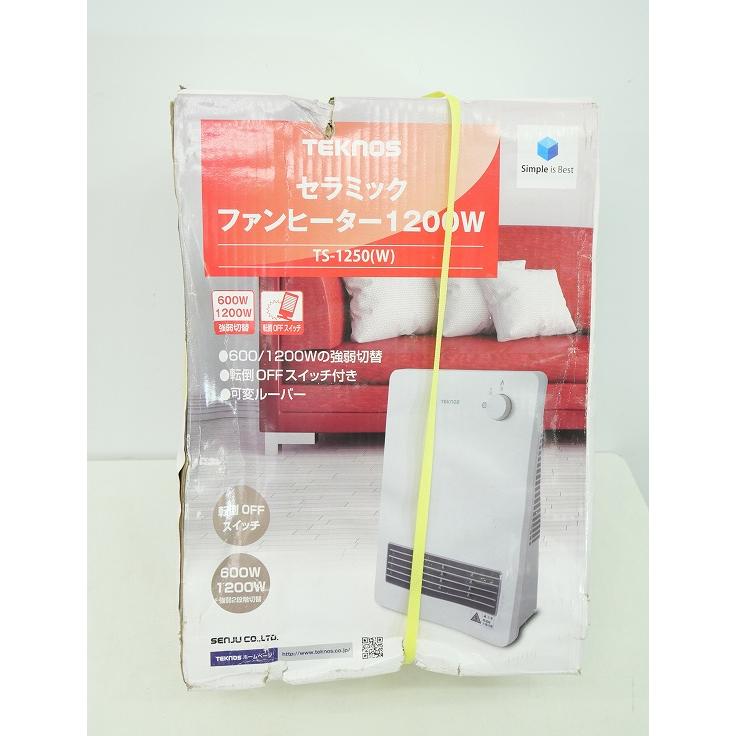 【未使用品】テクノス製/2023年式/セラミックヒーター/TS-1250(W) : 6112171 : 学生リサイクルショップ - 通販 - Yahoo!ショッピング