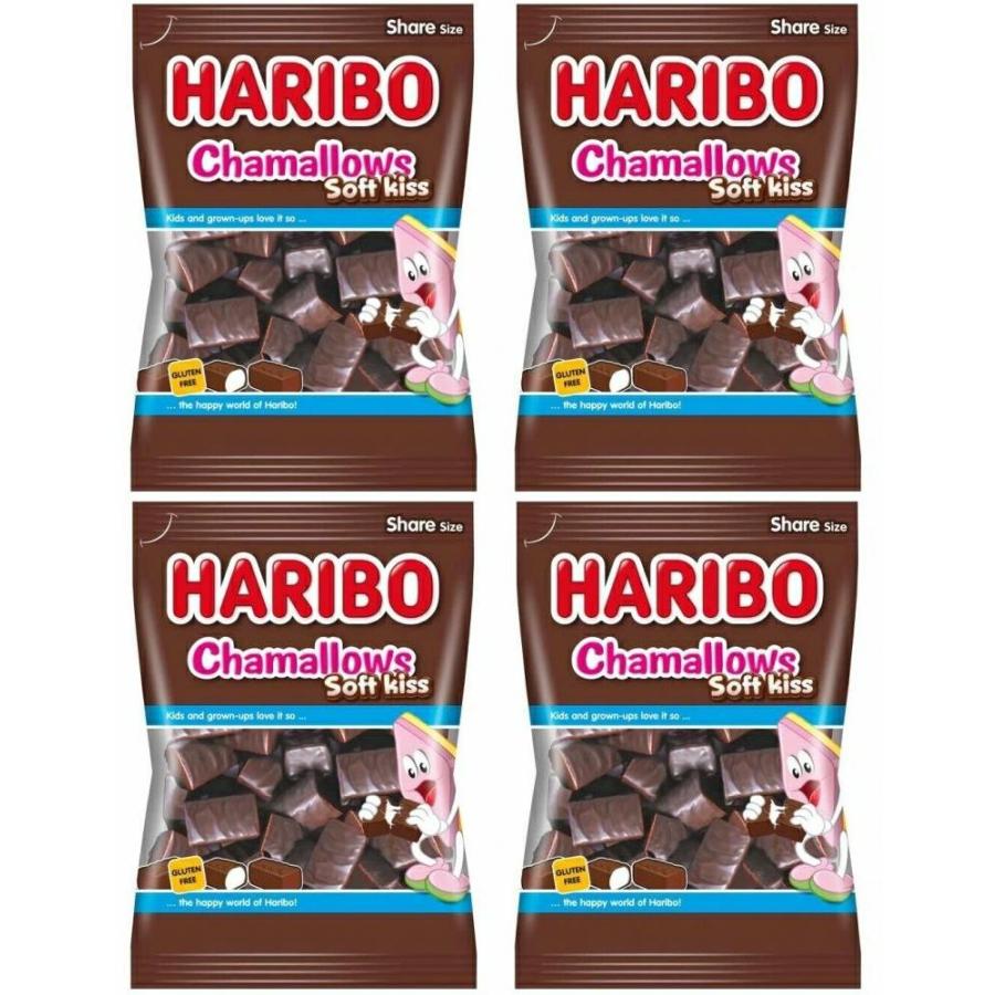 【海外発送】HARIBO ハリボー チョコマシュマロ Chamallows soft kiss 200g x 4個セット : かわいいグローバル - 通販 - Yahoo!ショッピング