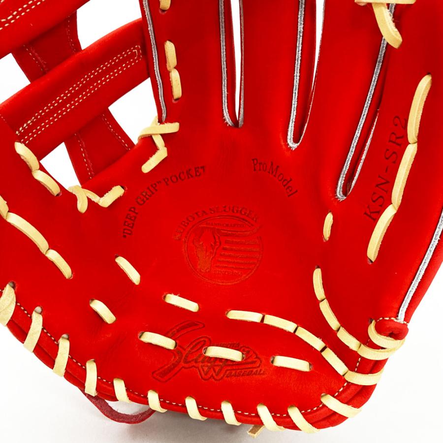 久保田スラッガー 軟式 グローブ 内野手 野球 KSN-SR2 右投げ用 GRオレンジ×トレンチ : カワイスポーツ - 通販 - Yahoo!ショッピング