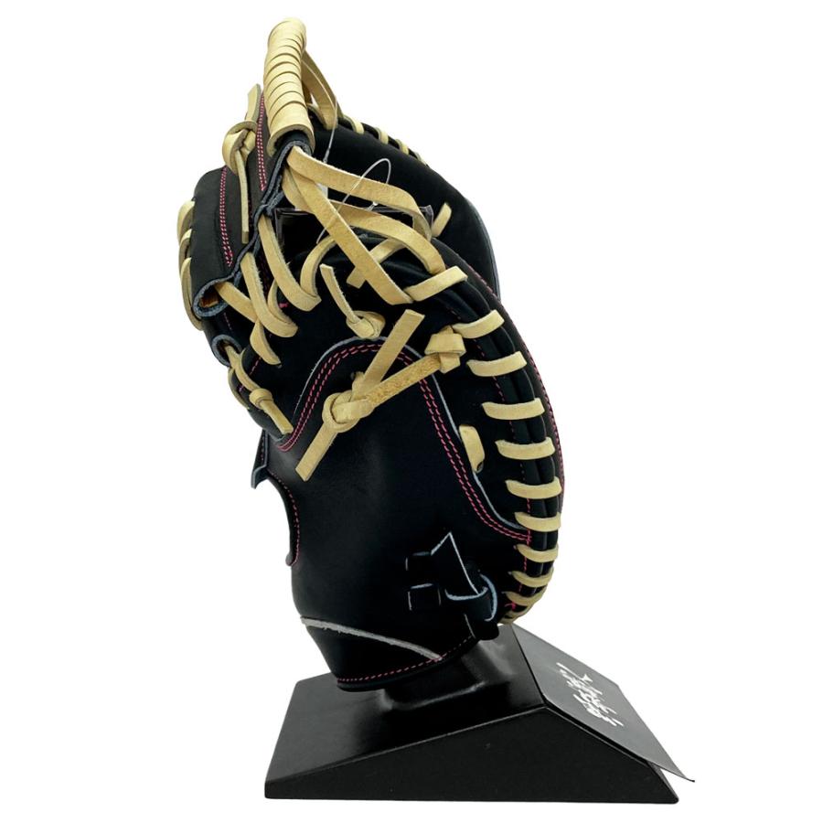 ゼット プロステイタス 硬式 グローブ キャッチャーミット 野球 BPROCM962S 右投げ用 Nブラック×パステルブラウン×ピンク刺しゅう : zt-bprocm962s-bpb ...