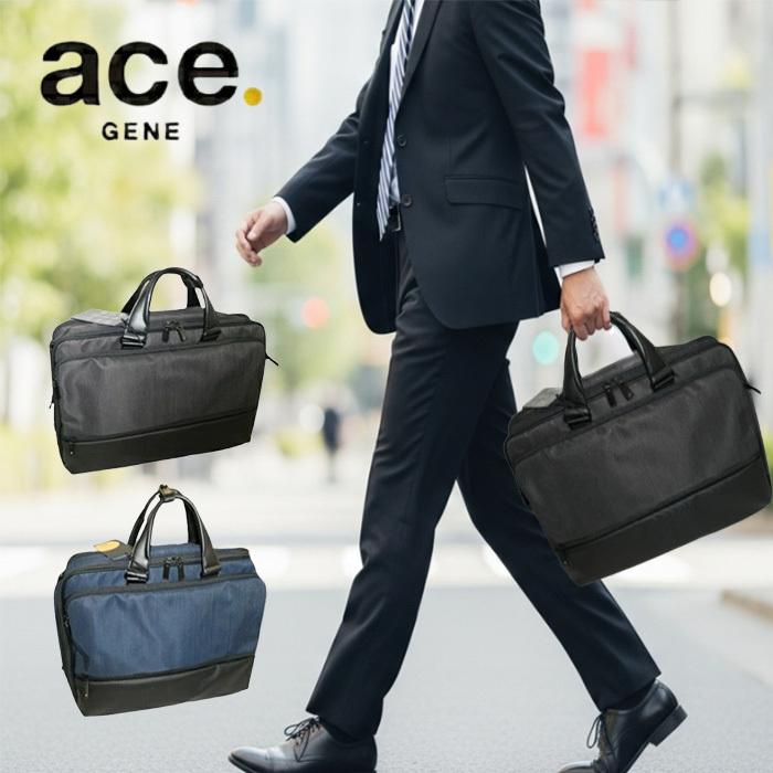 ace. GENE LABEL エース ジーン コンビライト 3WAYバッグ 2気室／B4 PC対応 ビジネスリュック 62517 : 河村百貨店 - 通販 - Yahoo!ショッピング