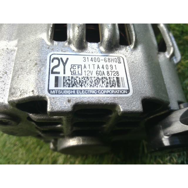 エブリィ EBD-DA64V オルタネーター K6A 26U ミツビシ 31400-68H00 :202302002260200:河村自動車工業 ヤフー店 - 通販 - Yahoo!ショッピング