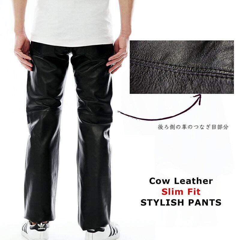 レザーパンツ メンズ 本革 牛革 ジーパンタイプ革パンツ M/L/Ll レザーパンツ メンズ 本革 牛革 ジーパンタイプ革パンツ M/L/Ll