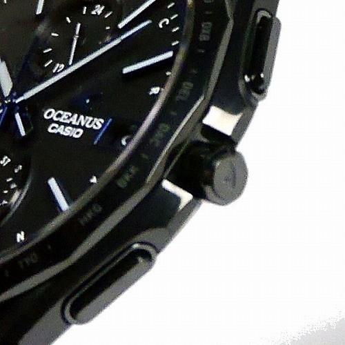 Manta（OCEANUS） CASIO OCEANUS マンタ ソーラー電波時計 ブラック スマートフォンリンク OCW-S5000B ...