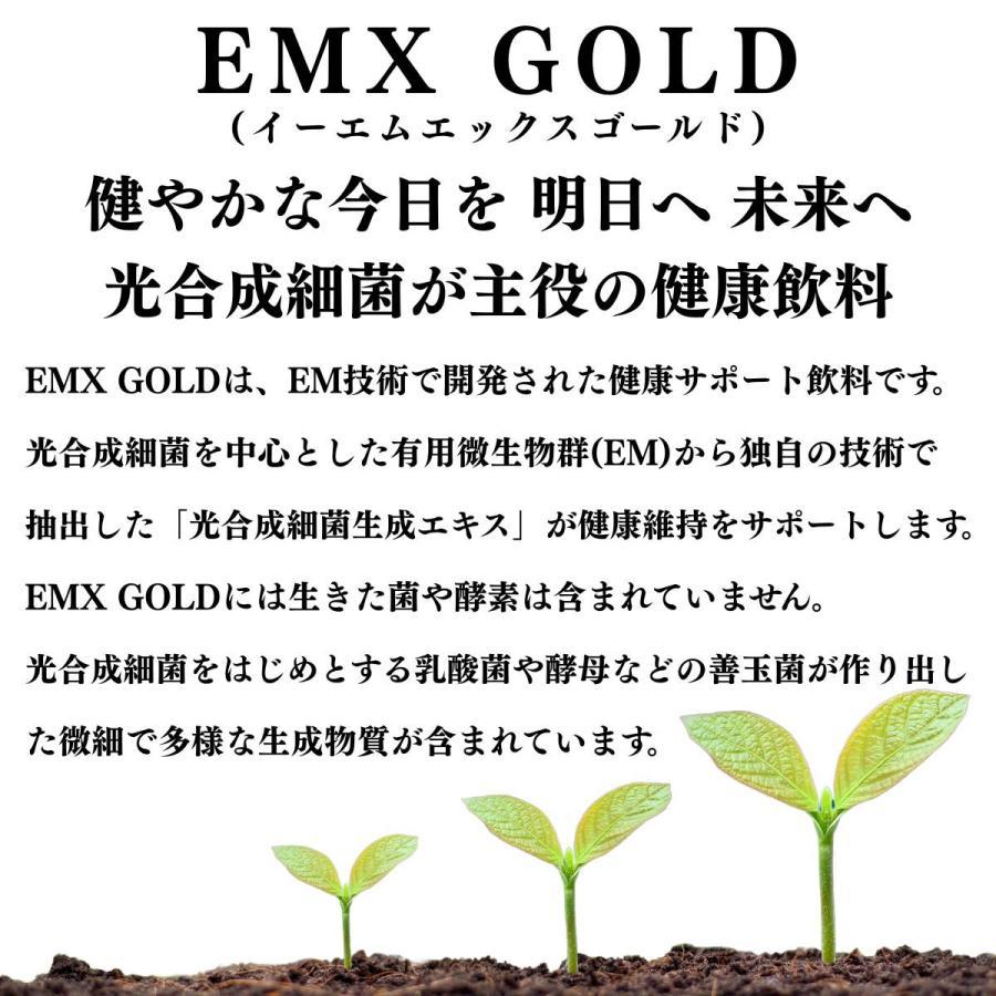 EMX GOLD (イーエムエックスゴールド) emxゴールド 500ml×2本 EMgold emゴールド EM生活 EMXゴールド 栄養 ...