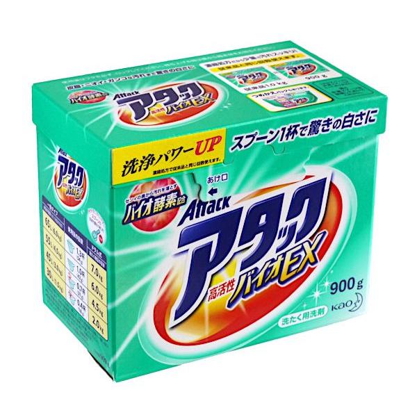 洗濯用洗剤(粉末) アタック 高活性バイオEX 900g : 1kou07012 : 100円雑貨&日用品卸-BABABA - 通販 - Yahoo!ショッピング