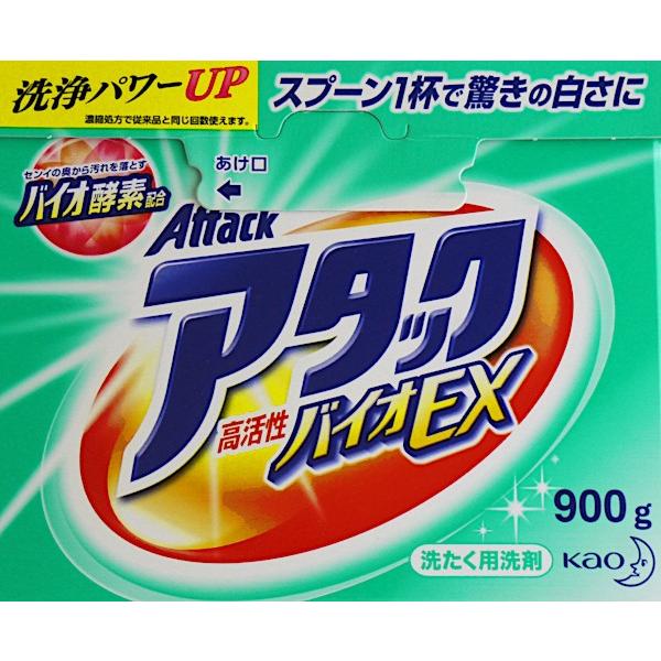 洗濯用洗剤（粉末） アタック 高活性バイオEX 900g :1KOU07012:100円雑貨&日用品卸-BABABA - 通販 - Yahoo!ショッピング