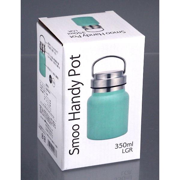 ステンレスハンディポット スムゥー Lグリーン 容量350ml : 1rbn00098 : 100円雑貨&日用品卸-BABABA - 通販 - Yahoo!ショッピング