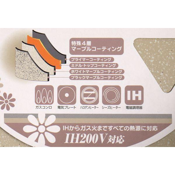 フライパン NaturuStone フッ素コート強コーティング IH200V対応 20cm :2KBK00040:100円雑貨&日用品卸-BABABA - 通販 - Yahoo!ショッピング