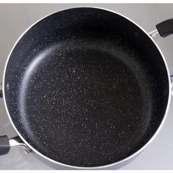 マーブル両手鍋 ココスキッチン コーティング IH200V対応 20cm : 100円雑貨&日用品卸-BABABA - 通販 - Yahoo!ショッピング