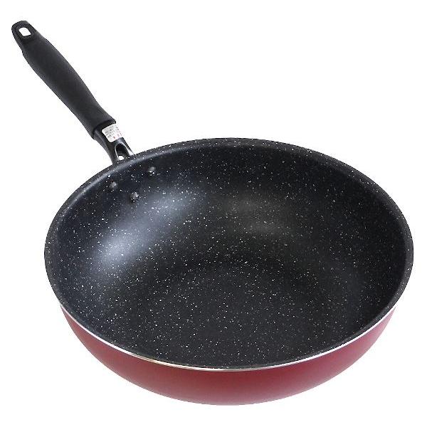 大きないため鍋 マーブル 3層特殊マーブルコーティング IH200V対応 30cm : 100円雑貨&日用品卸-BABABA - 通販 - Yahoo!ショッピング