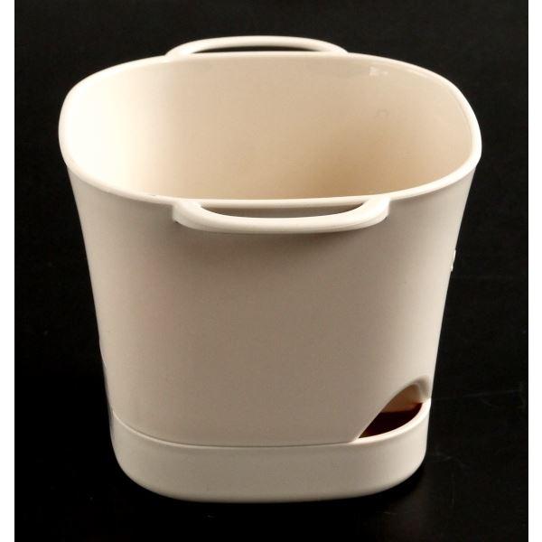 バスケットポット 3号 フラワーポット 受皿付 アイボリー 容量520ml (100円ショップ 100円均一 100均一 100均) : 2ymd75068 : 100円雑貨&日用品卸 ...