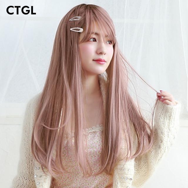 グラデーション ロング ストレート ウィッグ CTA-683 フルウィッグ プリシラ ピュアストレート カラーウィッグ くすみカラー 送料無料 : かざるや - 通販 - Yahoo!ショッピング