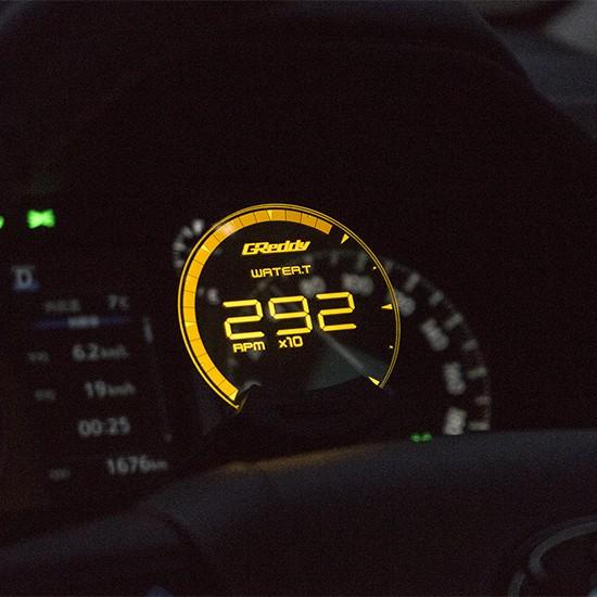 トラスト GReddy シリウス ヴィジョン OBDセット ISO CAN用 (6項目表示) コード： 16001750 (TRUST GReddy Sirius Vision OBD-Set ...