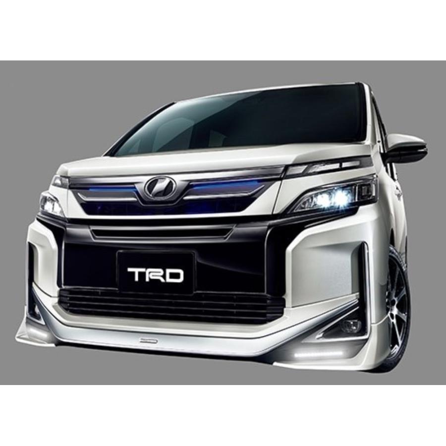 TRD VOXY ヴォクシー ZRR80G, ZRR80W, ZWR80G, ZWR80W (2017.08〜)用 TRD フロントグリル (LED付) 素地 品番： MS320-28019 ...
