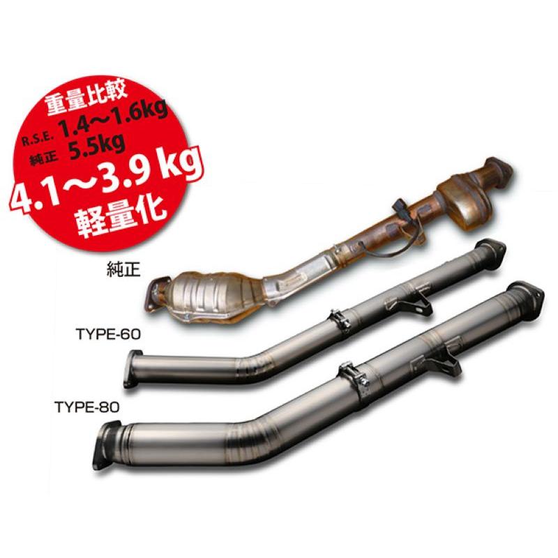 個人宅発送可能 TOYOTA 86 ZN6 / FA20用 リアルスピードエンジニアリング フルチタン触媒ストレートパイプキット RB6100 ...