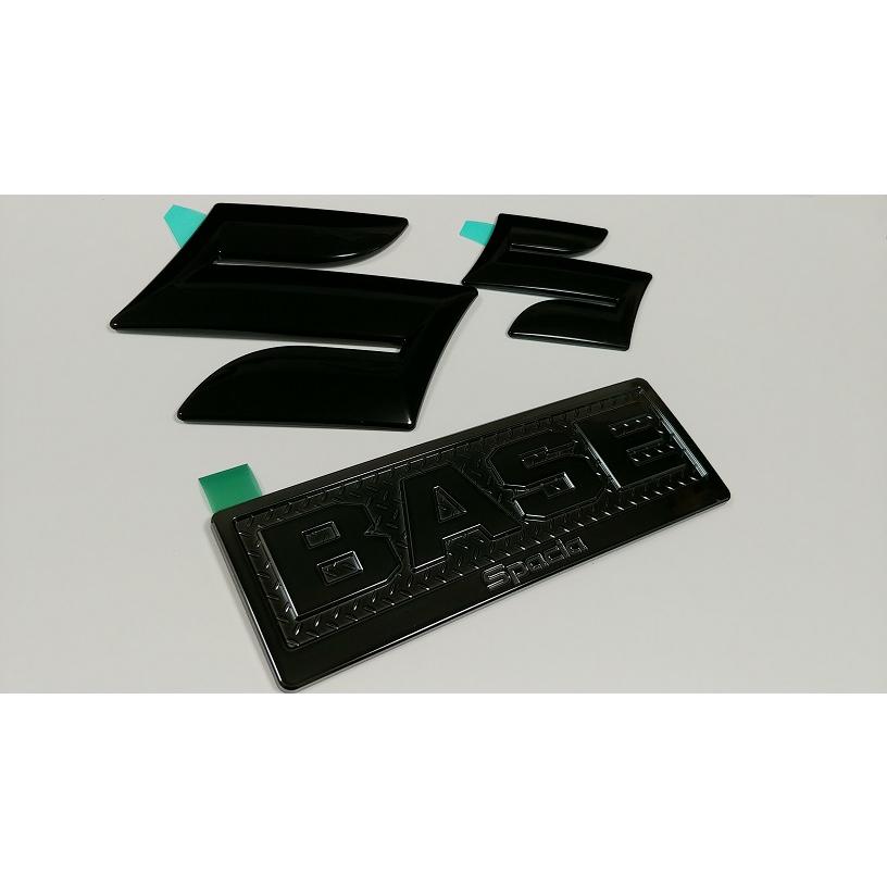 スズキ スズキ純正 ブラックエンブレム [フロント&リヤ・3点セット] スペーシアベース MK33V : カズ・オートセールス - 通販 - Yahoo!ショッピング