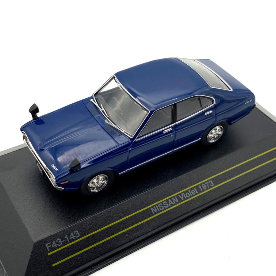 モデルカー 1/43 First43/ファースト43 ニッサン バイオレット 1973 ブルー :F43-143:KB MART - 通販 - Yahoo!ショッピング