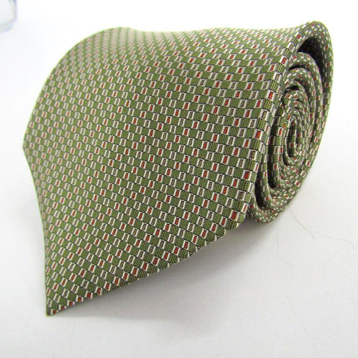 DAKS ダックス ブランド ネクタイ チェック柄 小紋柄 格子柄 シルク PO メンズ カーキ : KBNET - 通販 - Yahoo!ショッピング