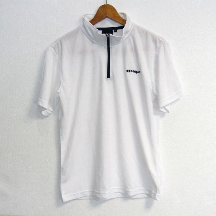 ケイパ 半袖Tシャツ ハーフジップ モックネック スポーツウエア トップス レディース Mサイズ ホワイト系 kaepa : KBNET-DEUX - 通販 - Yahoo!ショッピング