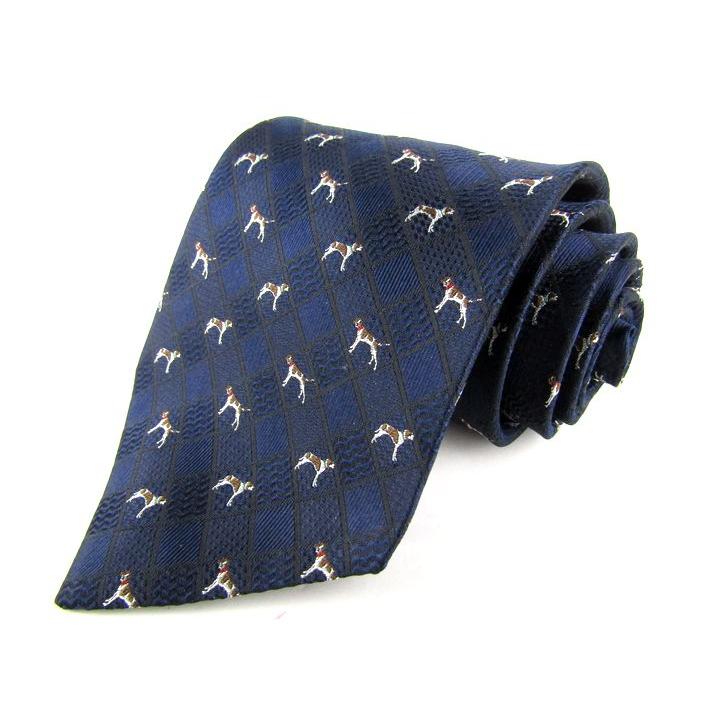 ジュンコシマダ ブランドネクタイ 未使用 ワイドタイ チェック柄 犬柄 シルク メンズ ネイビー JUNKO SIMADA : KBNET-DEUX - 通販 - Yahoo!ショッピング
