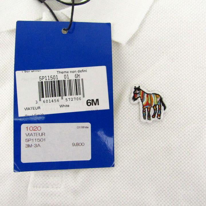 Paul Smith ポールスミス ポロシャツ 長袖 馬柄 コットン Paul Smith ポールスミス ポロシャツ 長袖 馬柄 コットン