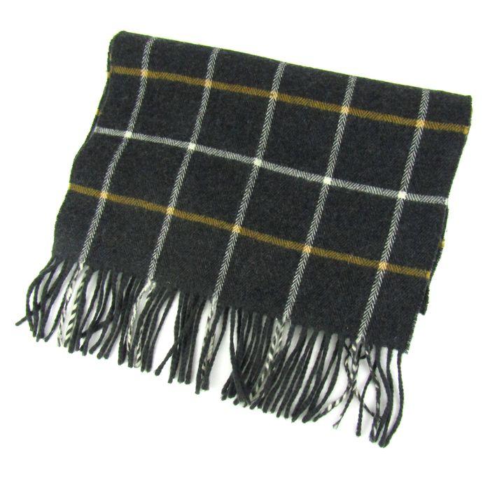 五大陸 マフラー チェック柄 ブランド 小物 メンズ ダークグレー gotairiku : kb18419 : KBNET-DEUX - 通販 - Yahoo!ショッピング