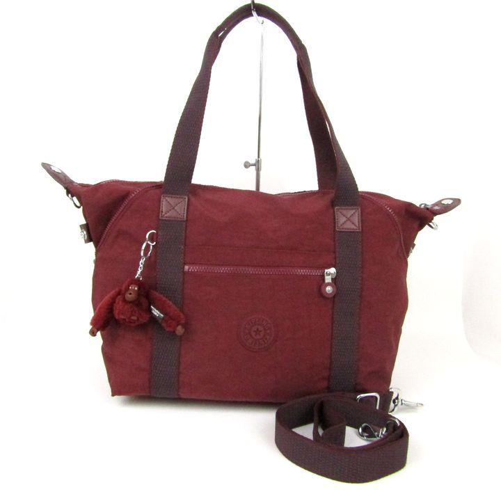 kipling キプリング ショルダーバッグ 2way トートバッグ ボストン 鞄 カバン ブランド レディース ワインレッド Kipling : KBNET-DEUX - 通販 ...