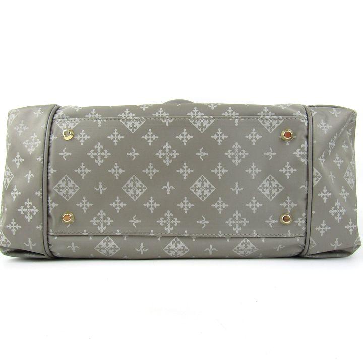 russet ラシット トートバッグ モノグラム ナイロン レザー ブランド 鞄 レディース グレー : KBNET-DEUX - 通販 - Yahoo!ショッピング