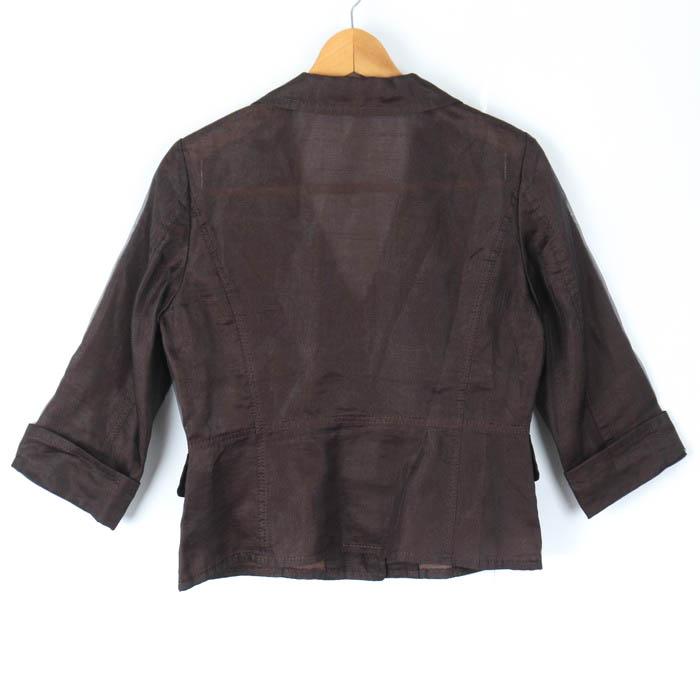 Leilian レリアン テーラードジャケット アウター レディース 9サイズ ブラウン : KBNET-DEUX - 通販 - Yahoo!ショッピング