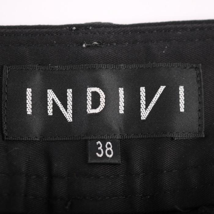 インディヴィ ショートパンツ ボトムス ハーフパンツ ストレッチ レディース 38サイズ ブラック INDIVI : md52282 : KBNET-DEUX - 通販 - Yahoo!ショッピング