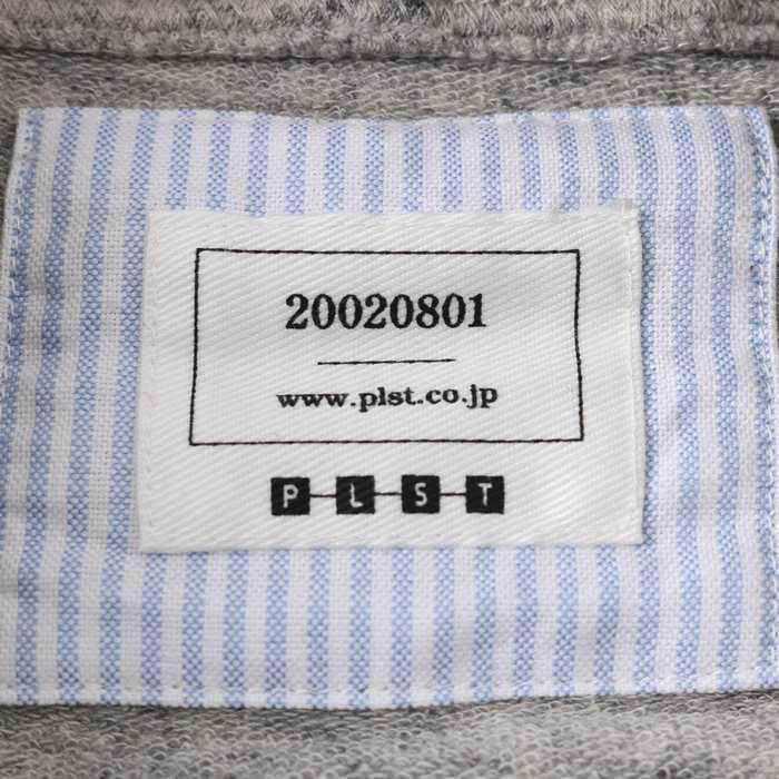 プラステ スウェット ワンピース チュニック 長袖 ストレッチ フード 無地 トップス レディース 2サイズ グレー PLST : mj2713 : KBNET-DEUX - 通販 ...