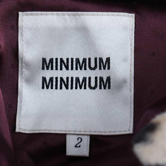 ミニマムミニマム ロングコート ウール混 アウター 黒 レディース 2サイズ ブラック MINIMUM : KBNET-DEUX - 通販 - Yahoo!ショッピング