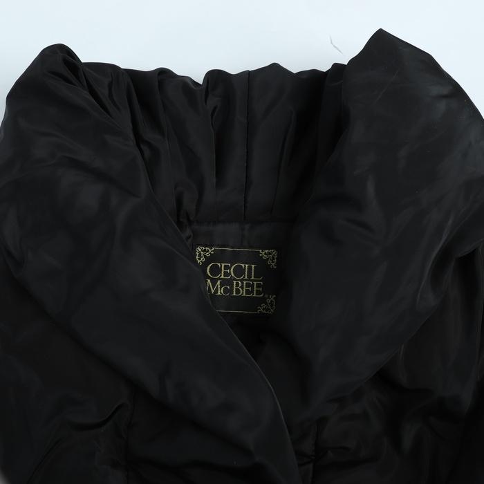 セシルマクビー ダウンジャケット ダウンコート 中綿 アウター 黒 レディース Mサイズ ブラック CECIL McBEE : mj45209 : KBNET-DEUX - 通販 ...