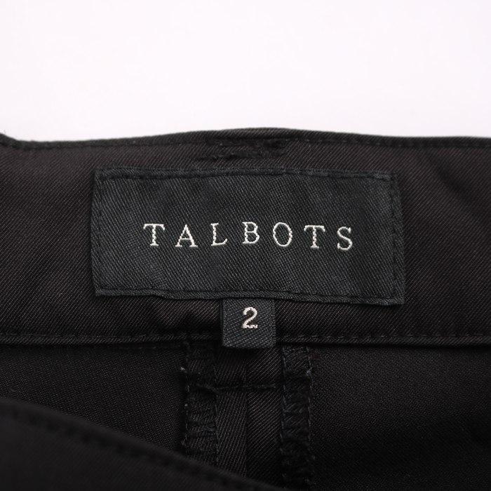 タルボット テーパードパンツ ストレッチ ボトムス レディース 2サイズ ブラック系 Talbots : KBNET-DEUX - 通販 - Yahoo!ショッピング