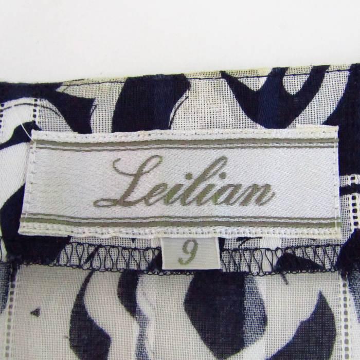 Leilian レリアン 五分袖 ノーカラーカットソー トップス レディース 9サイズ 紺×白系 : KBNET-DEUX - 通販 - Yahoo!ショッピング